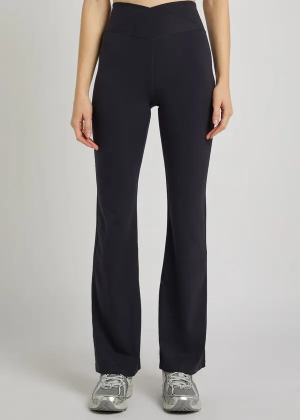TALA Dayflex Flare Stretch-jersey Leggings - Navy