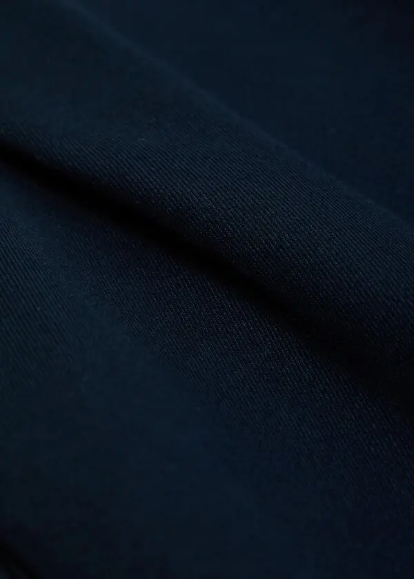 BOSS Tapered-leg Cotton Trousers
