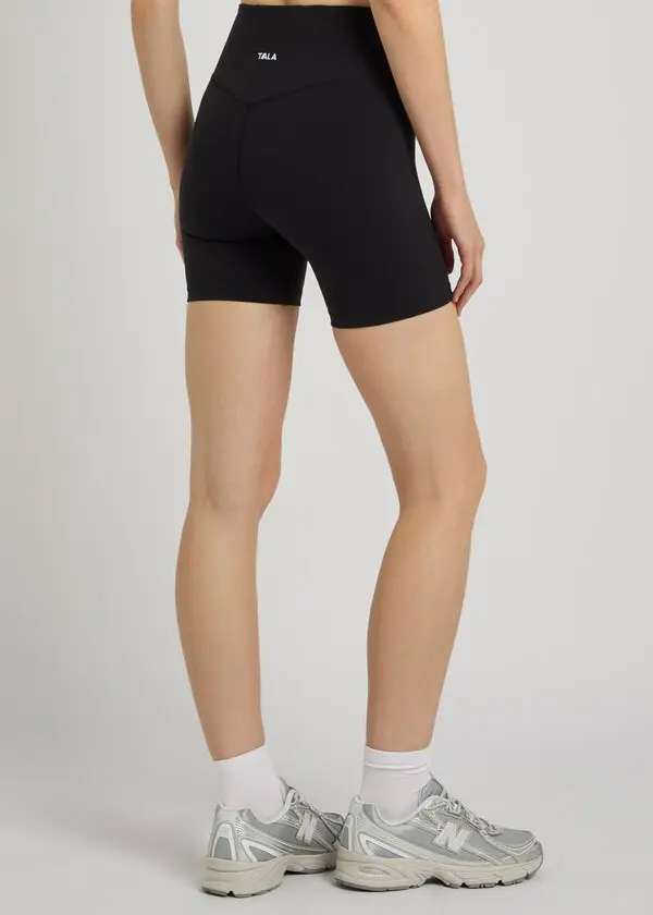 TALA Day Flex Stretch-jersey Shorts - Black