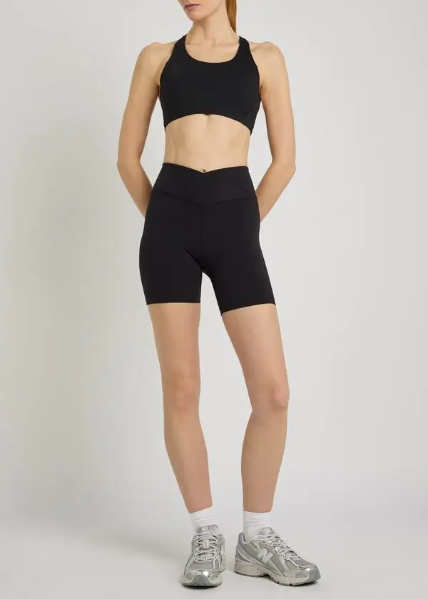 TALA Day Flex Stretch-jersey Shorts - Black