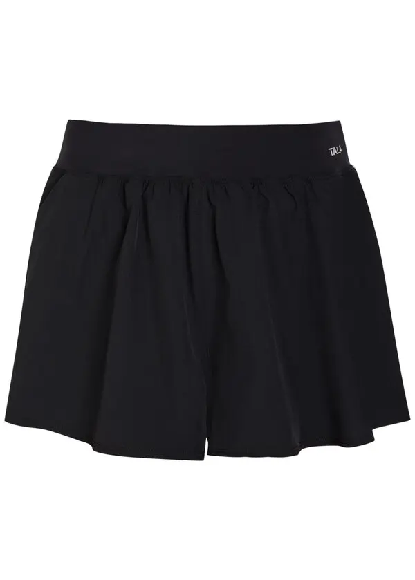 TALA Day Flex Stretch-jersey Shorts - Black