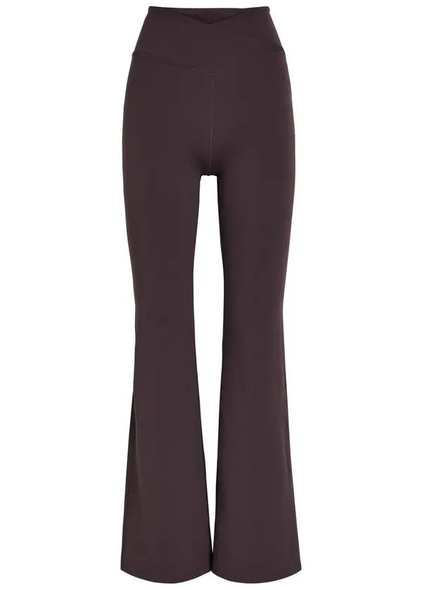 TALA Dayflex Flare Stretch-jersey Leggings - Brown