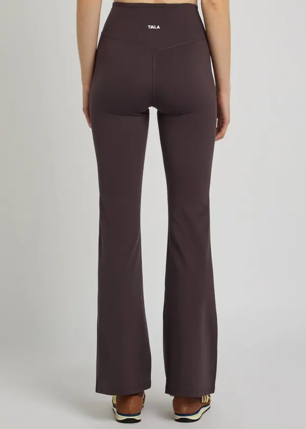 TALA Dayflex Flare Stretch-jersey Leggings - Brown