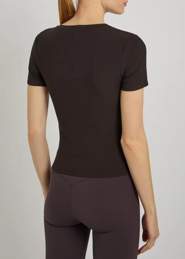 TALA 365 Ribbed Stretch-modal T-shirt