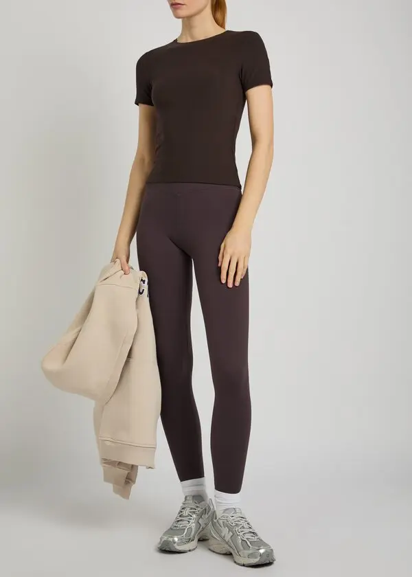 TALA 365 Ribbed Stretch-modal T-shirt