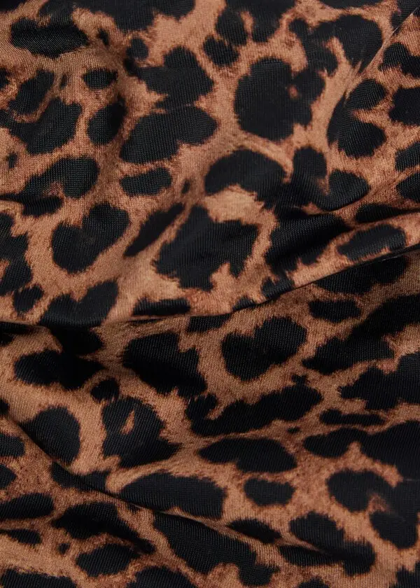 AWAY THAT DAY Taormina -print Bikini Top - Leopard