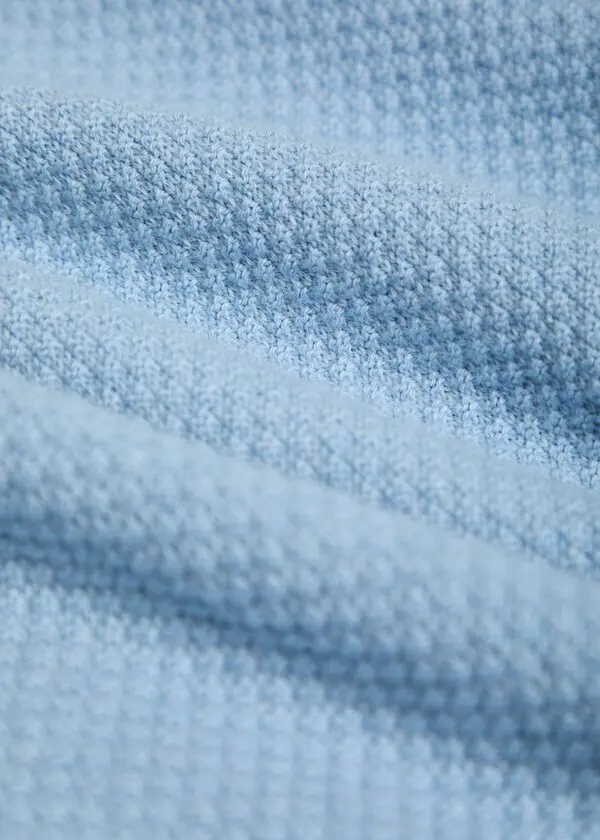 Canali Panelled Cotton Polo