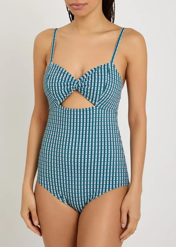 NOUNOU Zoe Gingham Swimsuit