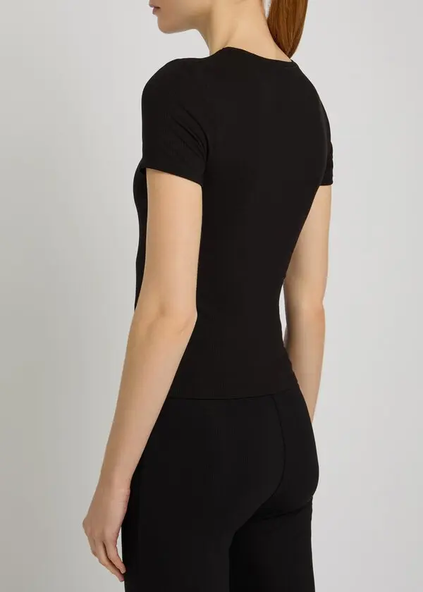 TALA 365 Ribbed Stretch-modal T-shirt