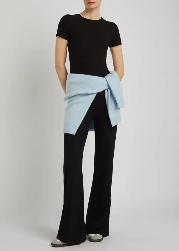 TALA 365 Ribbed Stretch-modal T-shirt
