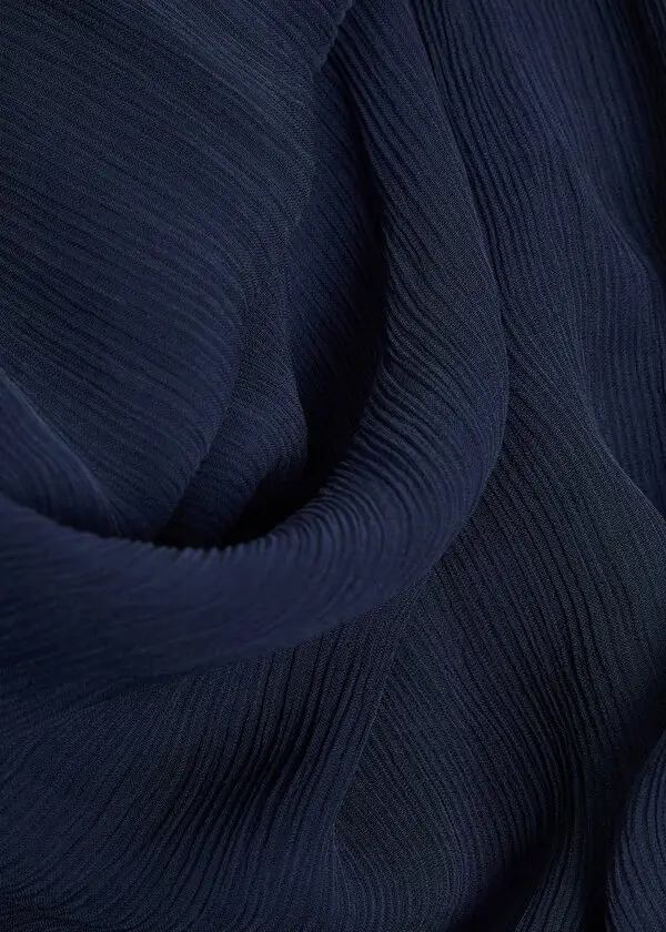 AWAY THAT DAY Santorini Chiffon Sarong - Navy