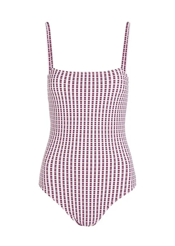 NOUNOU Anita Square-neck Swimsuit - Pink