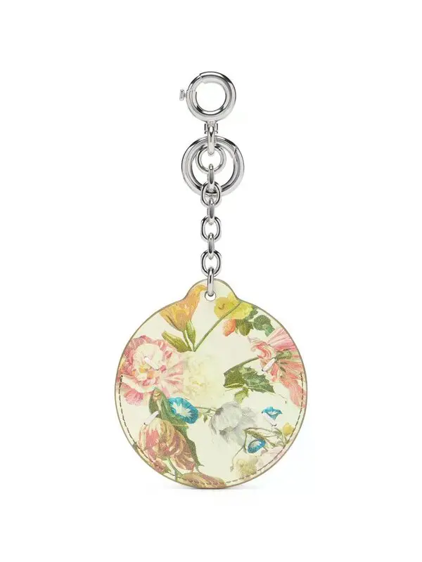 MAISON MARGIELA Floral-print Keyring