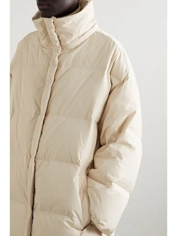 STAND STUDIO Lyla Hooded Quilted Shell Recycled Down Coat