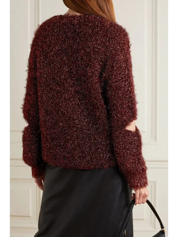 Stella McCartney Oversized Cutout Knitted Sweater