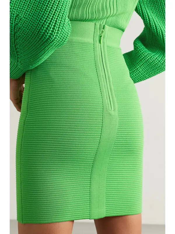 Herve Leger Bandage Mini Skirt