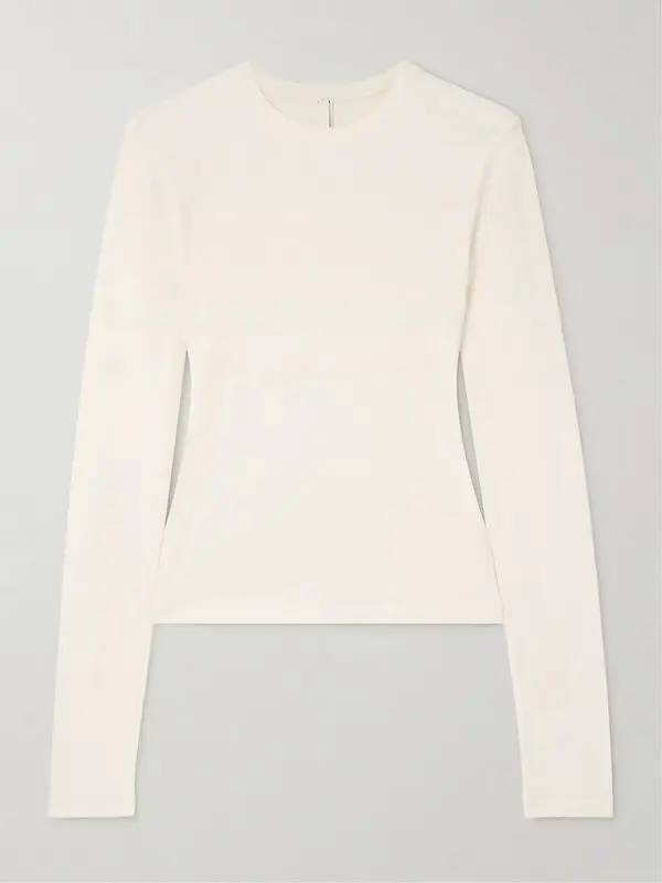 SKIMS Long Sleeve T-shirt - Neutrals