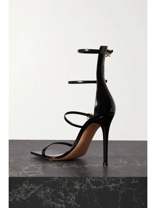 GIANVITO ROSSI 105 Patent-leather Sandals