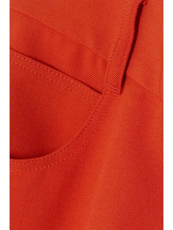 Stella McCartney Cropped Flared Twill Pants