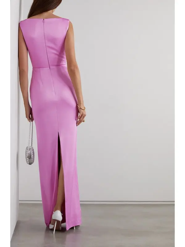 Alex Perry Halse Satin-crepe Gown