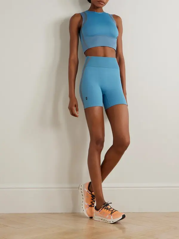 On Studio Ribbed Stretch Shorts