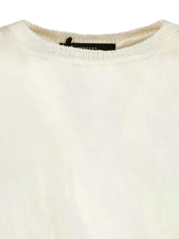 Max Mara Crewneck Knitted Top