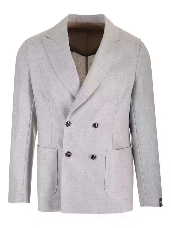 BARBA NAPOLI Double-breasted Tailored Blazer