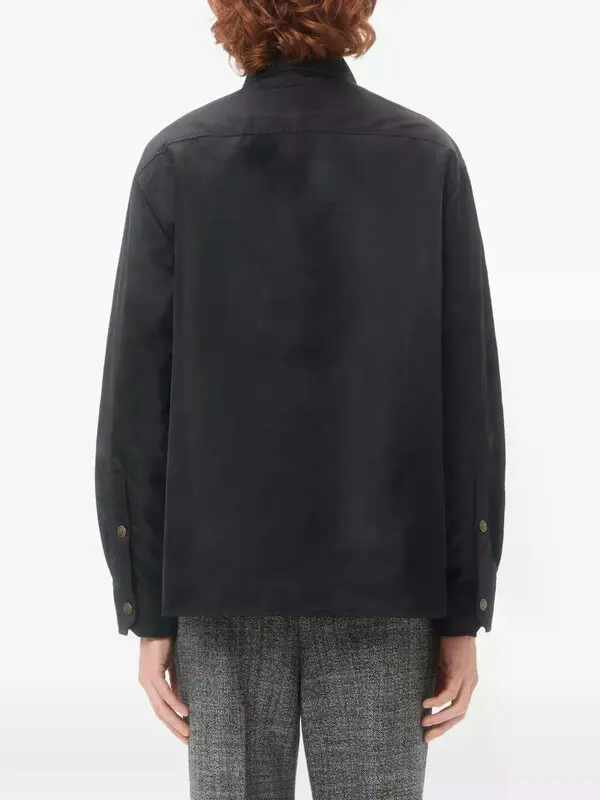 Valentino Garavani Nylon Shirt Jacket With Vgold