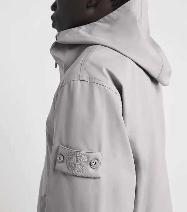 Stone Island Cotton Ghost Hooded Jacket