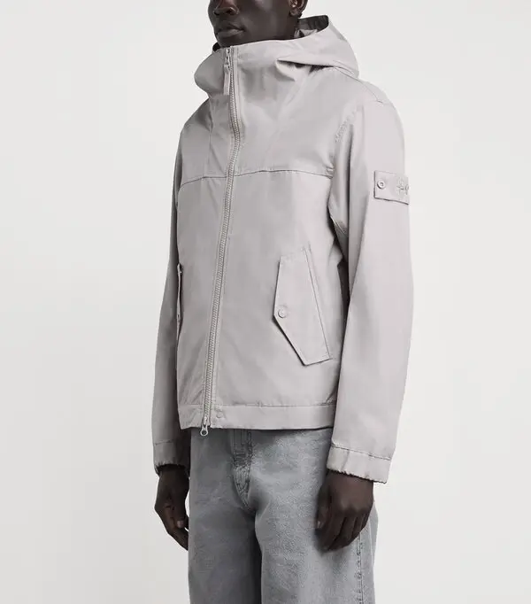 Stone Island Cotton Ghost Hooded Jacket