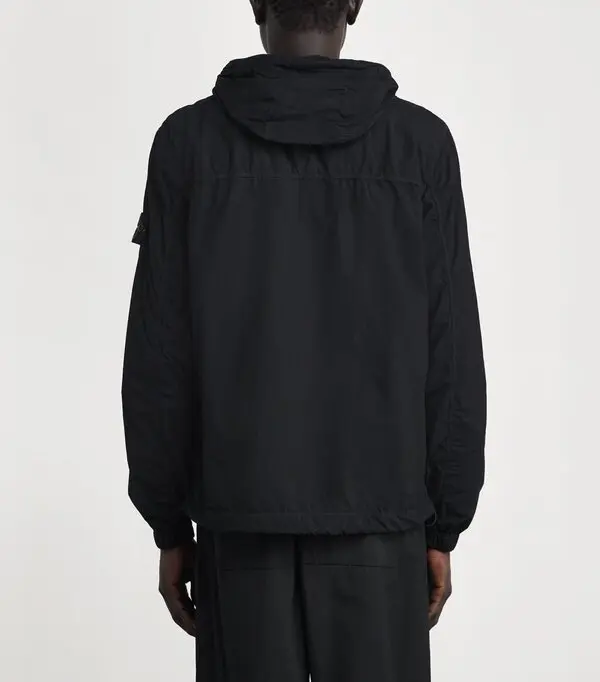 Stone Island Short Hooded Parka - Black