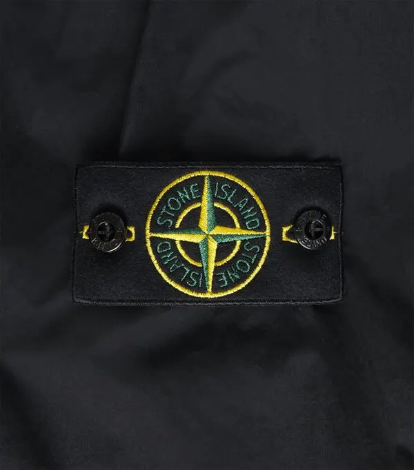 Stone Island Short Hooded Parka - Black