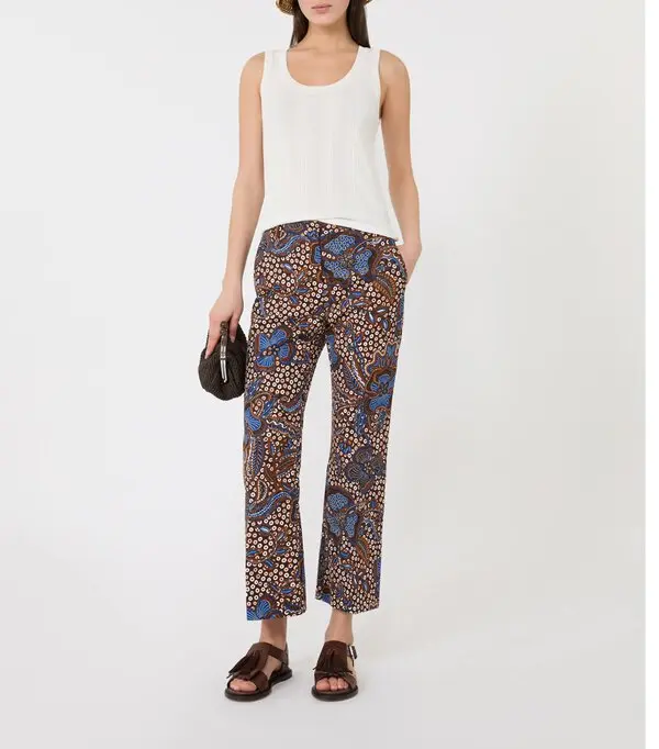 Max Mara Rib-knit Scoop Neck Tank Top