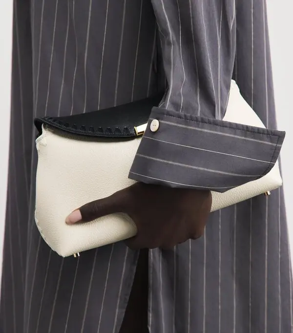 Palmer//harding Cotton Stripe Shirt Dress