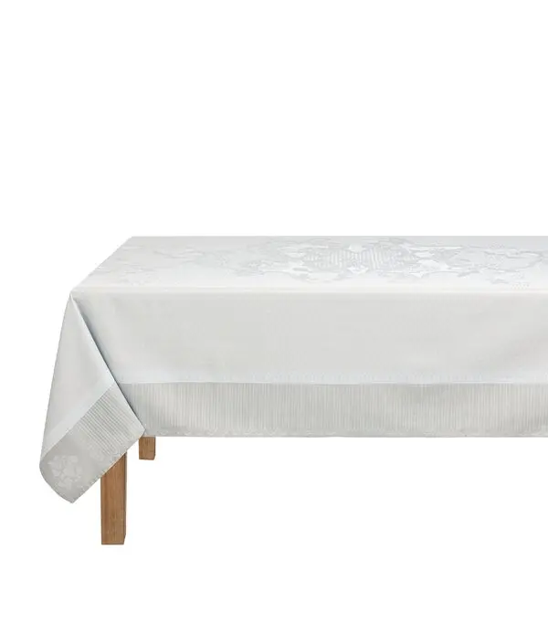 LE JACQUARD FRANÇAIS Coated Cotton Promenade Impériale Tablecloth - Grey