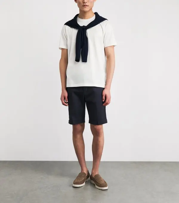 Corneliani Cotton Crew-neck T-shirt