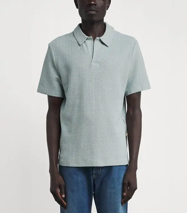 Jacob Cohen Geometric Polo Shirt