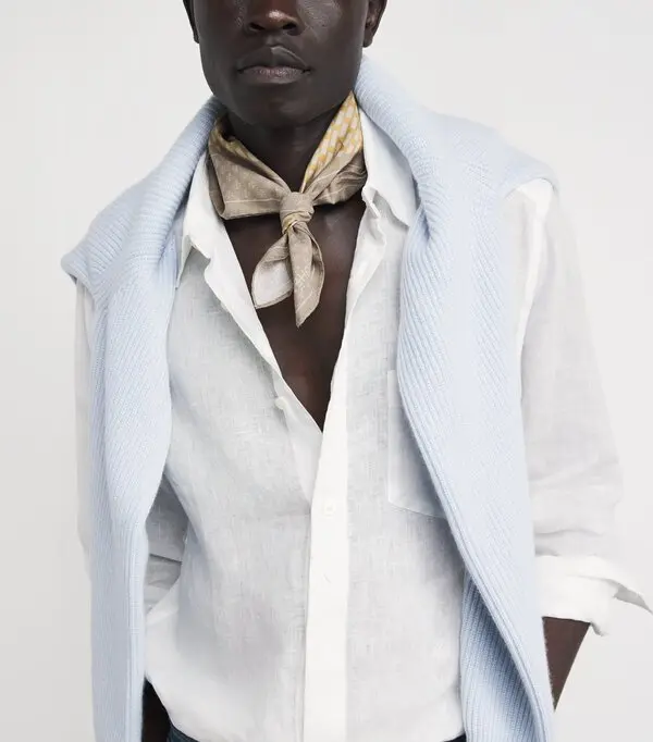 Jacob Cohen Linen Long-sleeve Shirt