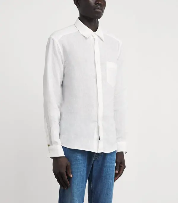 Jacob Cohen Linen Long-sleeve Shirt