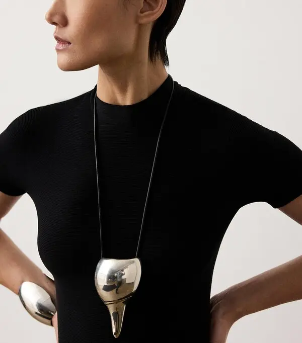 Ralph Lauren Ribbed Mock Neck Top
