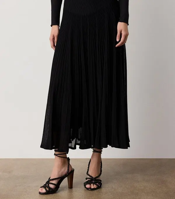 Ralph Lauren Celia Knitted Midi Skirt
