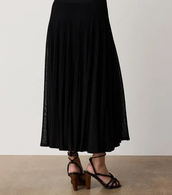 Ralph Lauren Celia Knitted Midi Skirt