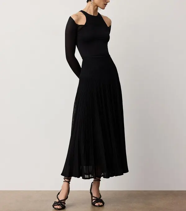 Ralph Lauren Celia Knitted Midi Skirt