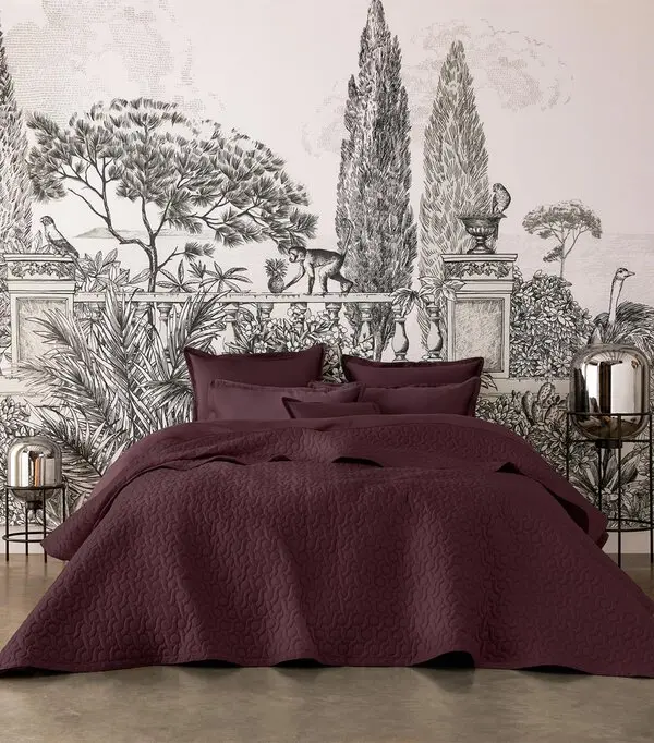 ALEXANDRE TURPAULT Poesie Super King Bedspread