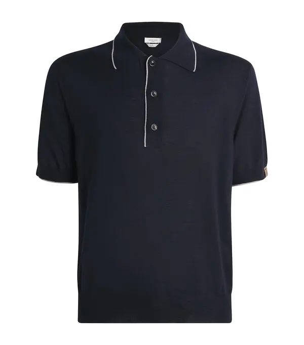 Jacob Cohen Wool-silk Polo Shirt