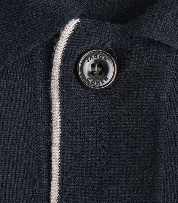 Jacob Cohen Wool-silk Polo Shirt