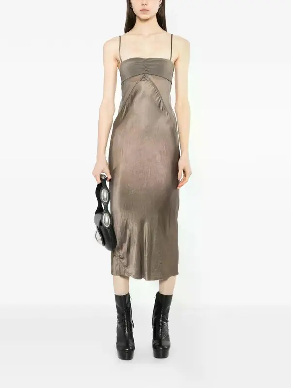 Rick Owens Panelled Midi Dress