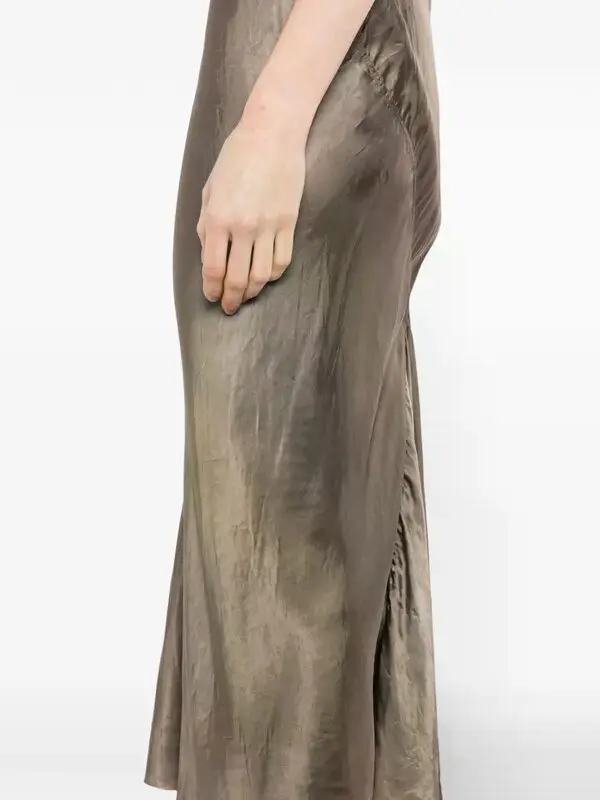 Rick Owens Panelled Midi Dress