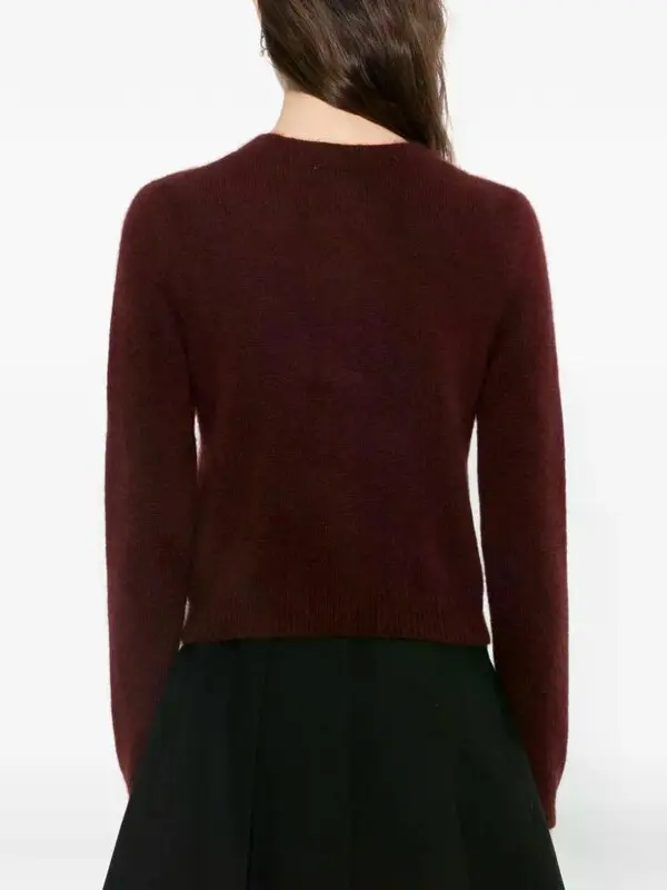 SHUSHU/TONG Embellished Button Front Cardigan