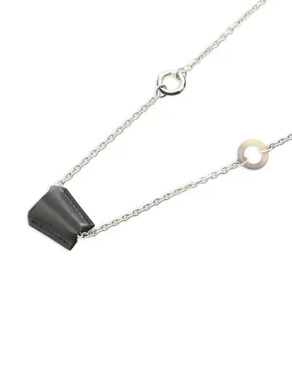 Hermès Crochet Necklace - Silver